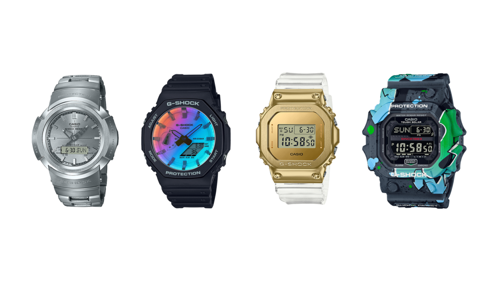 G-SHOCKの"PROTECTION"の意味って！？徹底解説！人気モデルやその耐久性について